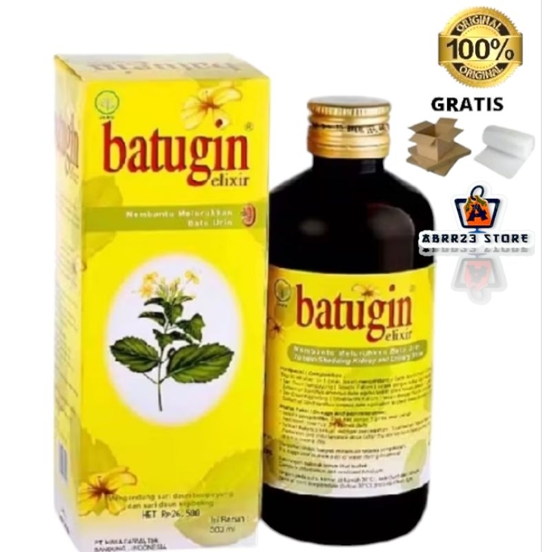 Jual Batugin Elixir Obat Batu Ginjal 300ML ED 02/2027 | Shopee Indonesia