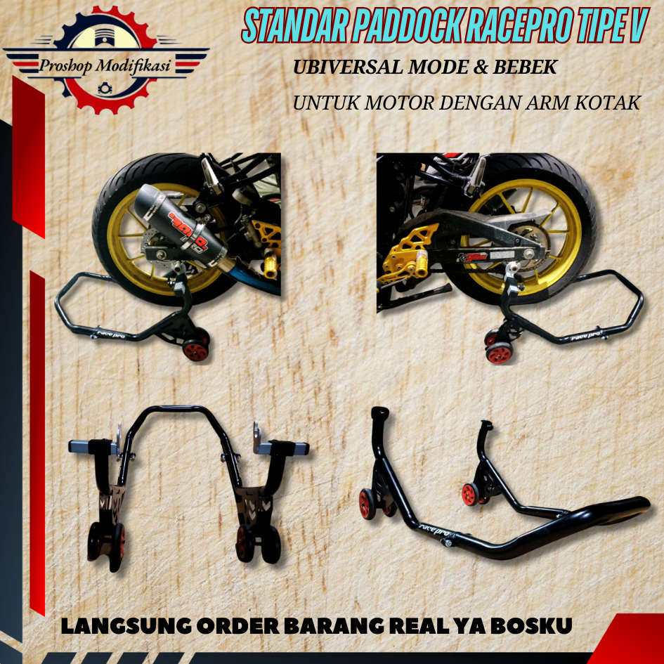 Jual STANDAR PADDOCK PEDOK MOTOR UNIVERSAL CBR CB 150R R25 R15 GSX ...