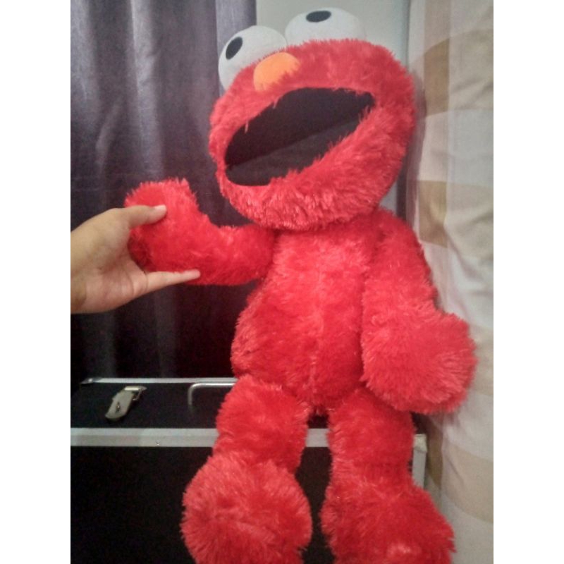 Jual Boneka Elmo Jumbo 80 cm New | Shopee Indonesia