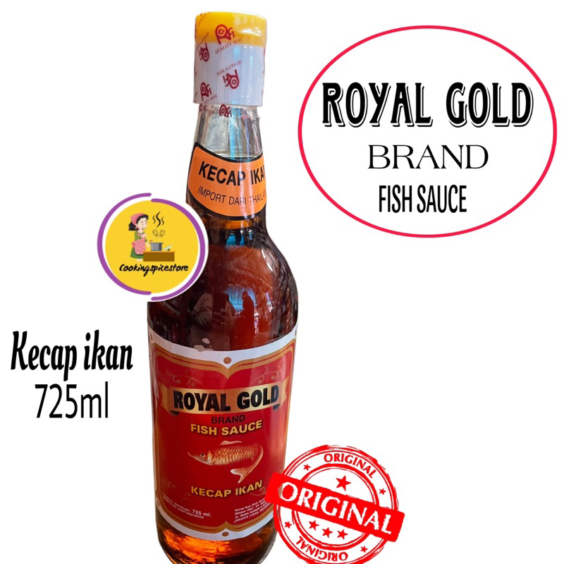 Jual Kecap ikan / Royal Gold Fish Sauce 200ml /720ml | Shopee Indonesia