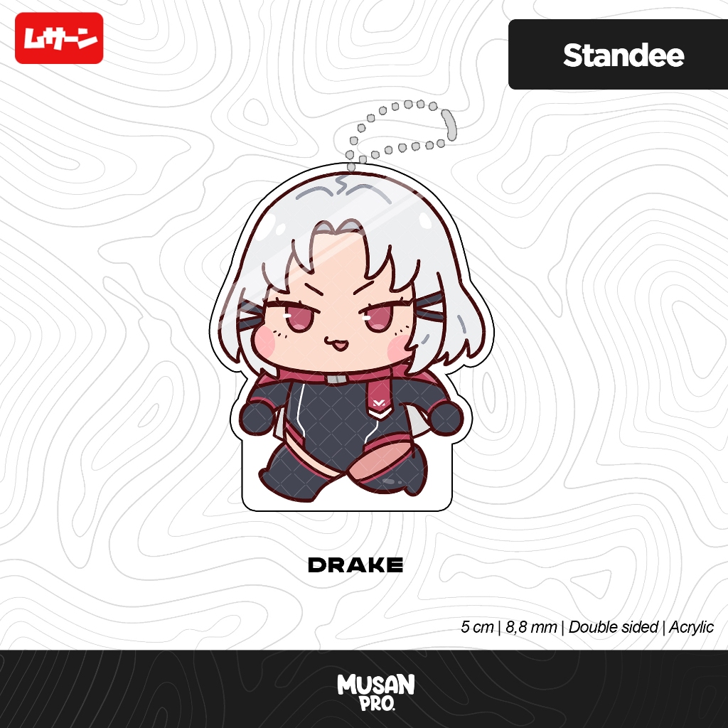 Jual Standee NIKKE - Drake - Musan - Fan Merch | Shopee Indonesia
