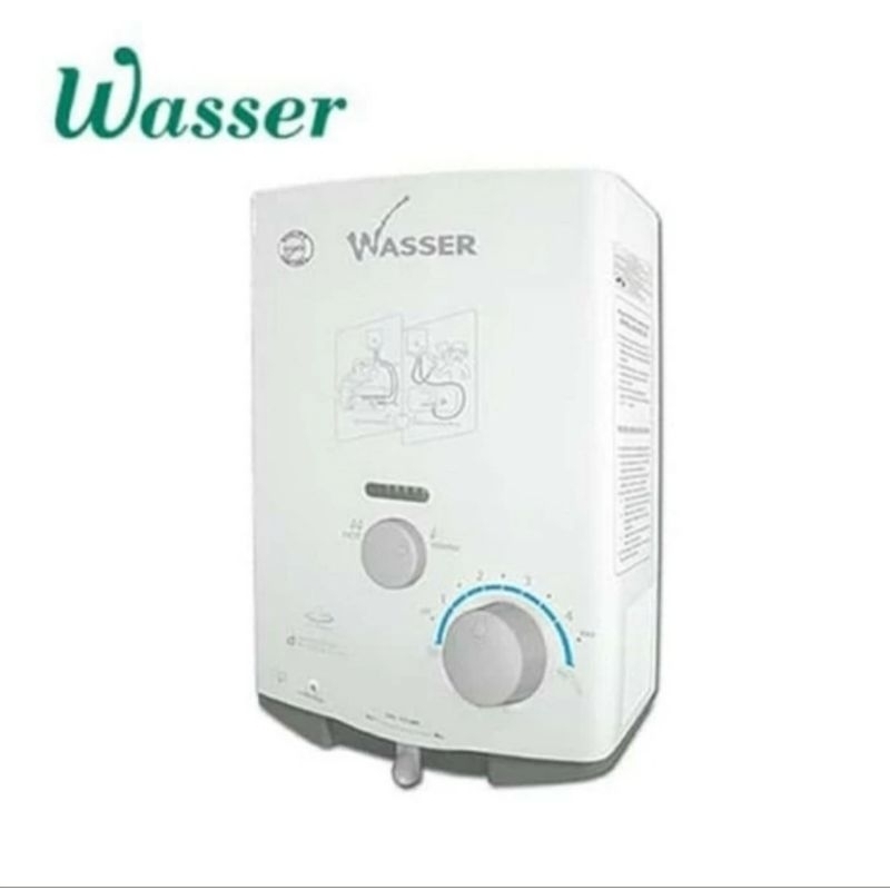 Jual Pemanas Air Gas LPG WASSER WH-506A Water Heater | Shopee Indonesia