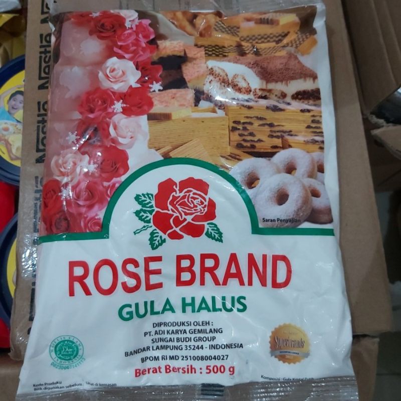 Jual ROSE BRAND GULA HALUS 500 GR | Shopee Indonesia