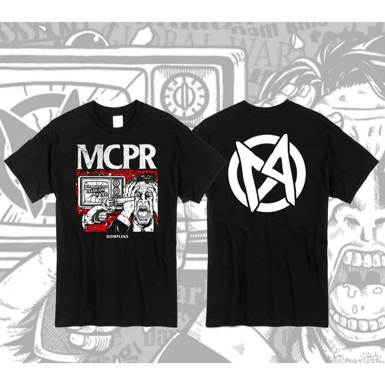 Jual MCPR Kompleks MCPR Punk Is Attitude New Merchandise Kaos band Punk ...