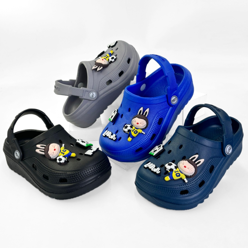 Jual Sandal Anak Labubu/Sandal Jepit Karet Anti Slip\Sepatu Anak Laki ...