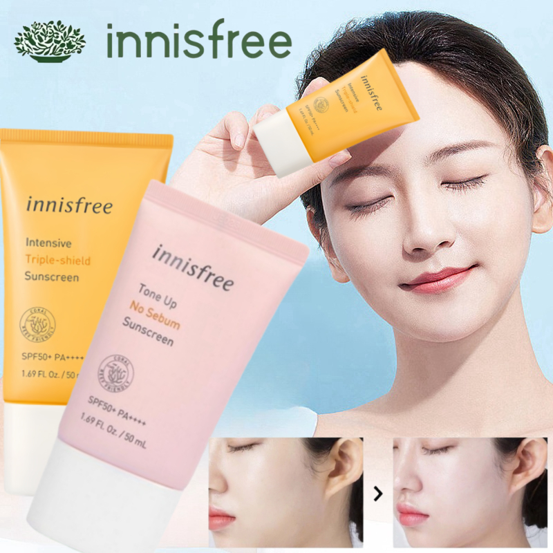 Jual Innisfree Sunscreen Innisfree Tone Up No Sebum Sunscreen Innisfree Intensive Triple Shield ...