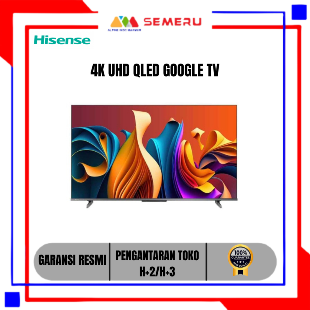 Jual HISENSE 4K UHD QLED GOOGLE TV 43 INC -43Q6N / 50 INC 50Q6N / 55 INC 55Q6N / 65 INC 65Q6N ...
