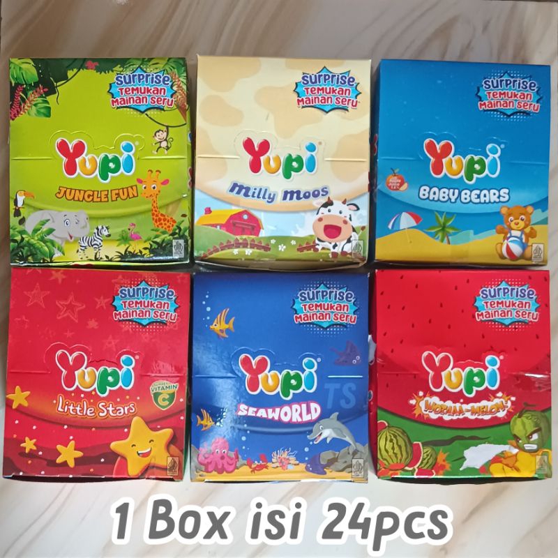 Jual Yupi All Varian, 1 Box isi 24 pcs | Shopee Indonesia