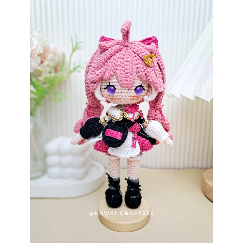 Jual Boneka Rajut Amigurumi Encore Wuthering Waves | Shopee Indonesia