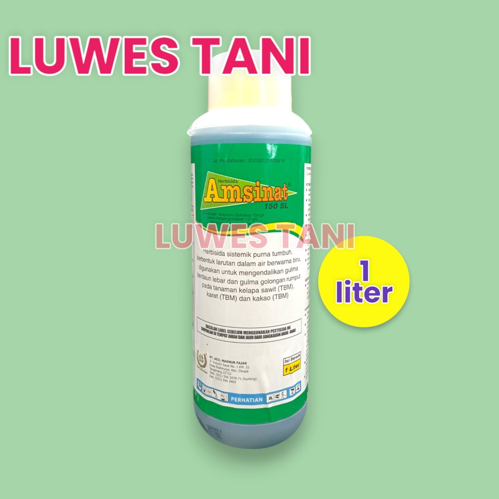 Jual Herbisida Amsinat (1 liter) Pembasmi Gulma Spesialis Lulangan ...