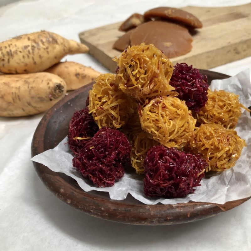 Jual Kue Grubi Ubi Jalar Manis Legit/Carang Emas Gula Jawa Jajan Jadul ...