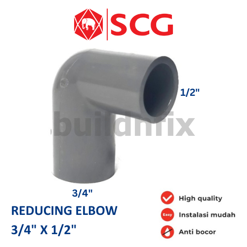 Jual SCG KENI REDUCER / REDUCING ELBOW 3/4" X 1/2" | Shopee Indonesia