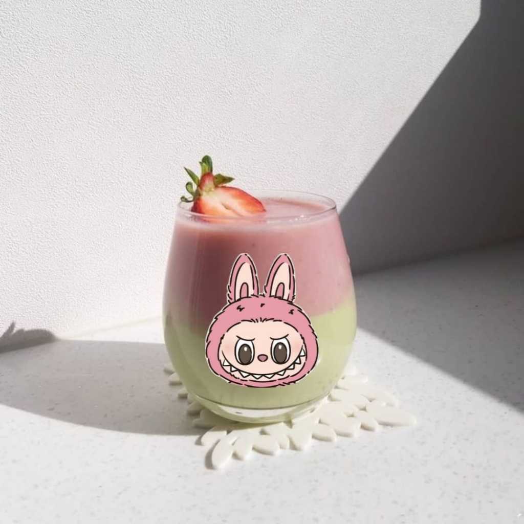 Jual LABUBU GLASS/LABUBU/CUTE GLASS/AESTHETIC CHARACTER GLASS/DRINK ...