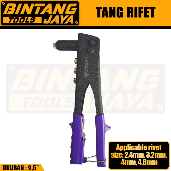 Jual Tang Rivet 9,5" Rivet Gun Hand Riverter Heavy Duty | Shopee Indonesia
