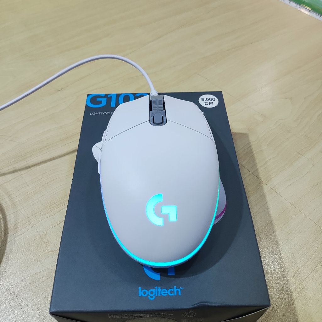 Jual Mouse Gaming Logitech G102 White LIGHTSYNC | Shopee Indonesia