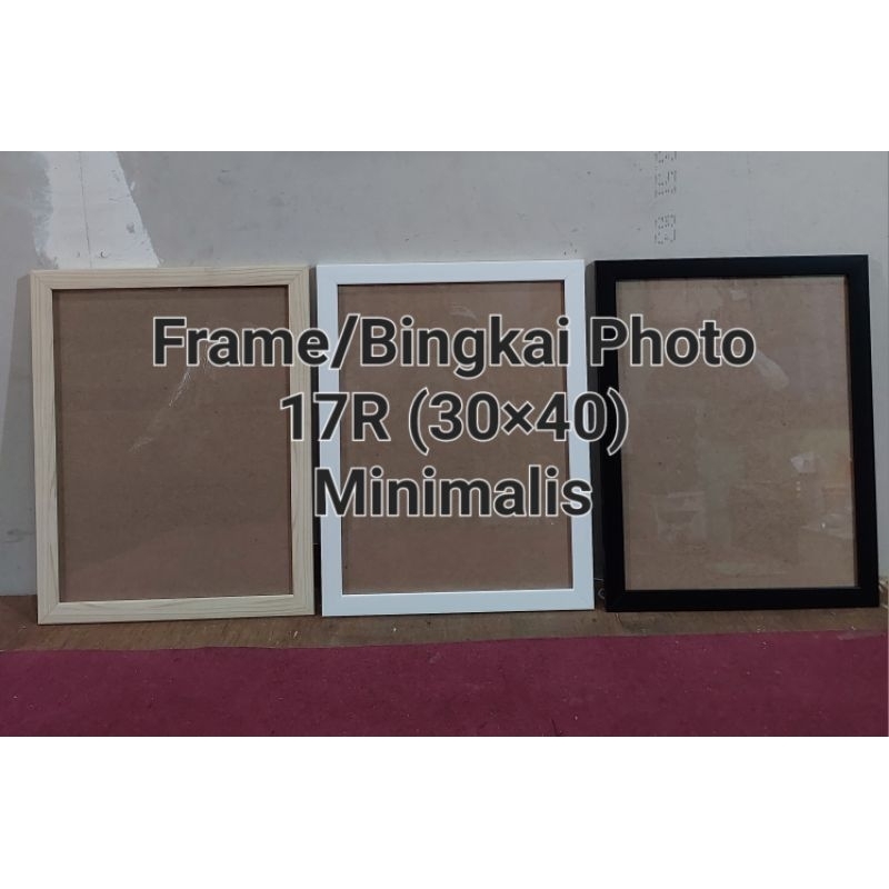 Jual Frame/Bingkai Photo ukuran 17R (30×40) | Shopee Indonesia