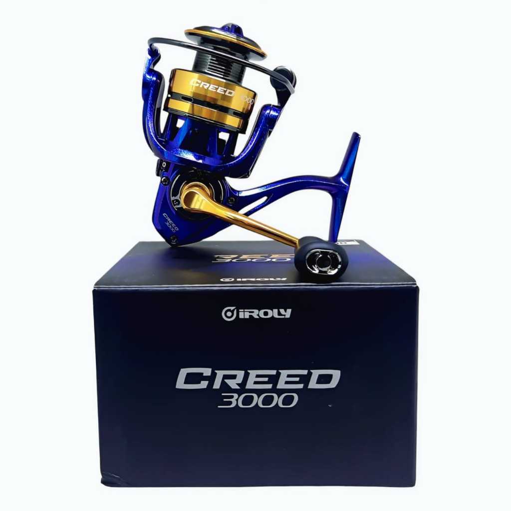 Jual Reel Pancing Iroly Creed Panjang 1000-3000 Gear Ratio 5.2:1 Maks ...