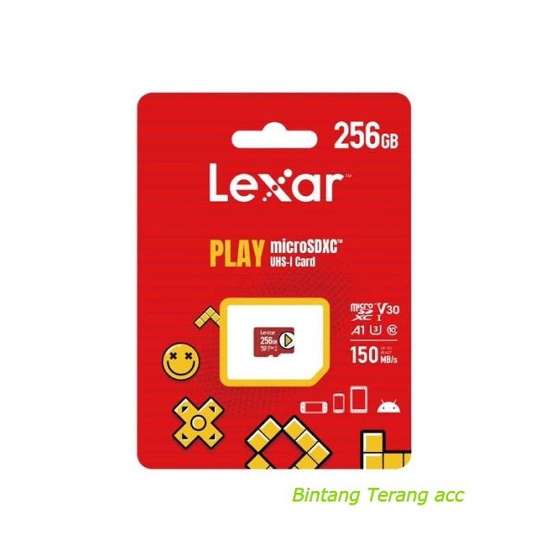 Jual Lexar Play Micro SD - SDXC 256GB UHS-1 Card A1 150MB/s Original Resmi | Shopee Indonesia