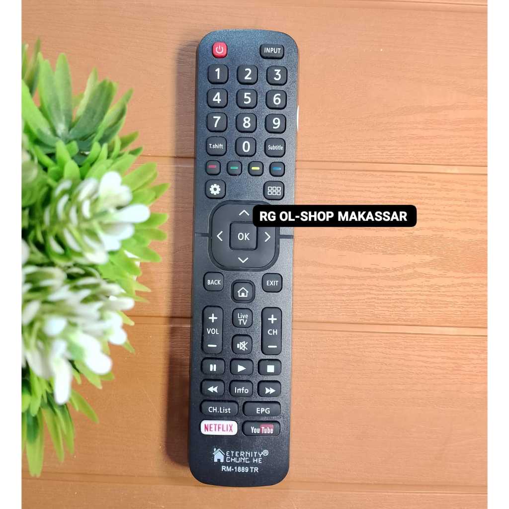Jual REMOTE SMART TV HISENSE MULTIFUNGSI TANPA SETTING YOUTUBE NETFLIX ...