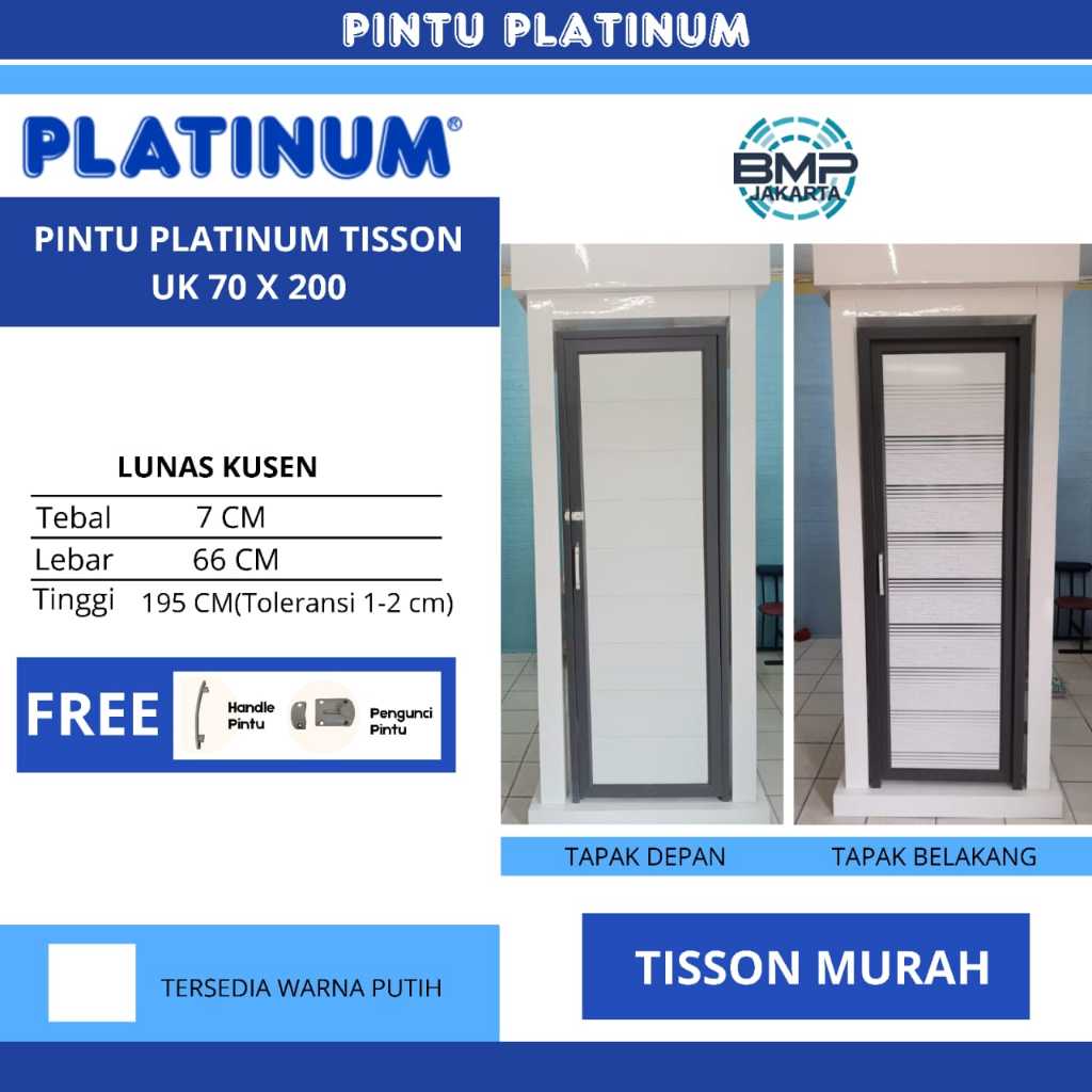 Jual Pintu PVC Plafon Tisson (Platinum Murah) | Shopee Indonesia