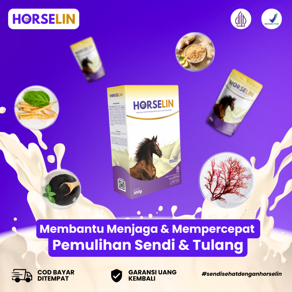 Jual HORSELIN Susu Kuda Sumbawa 4 Box Susu Bubuk Original Premium ...