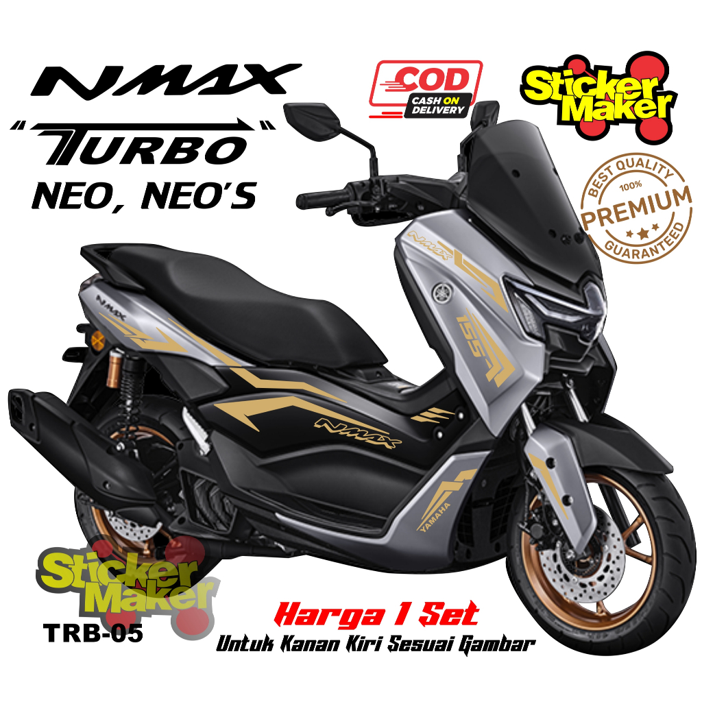 Jual STICKER MAKER- LIS STRIPING NMAX TURBO/NEO/NEO'S (sticker cutting ...