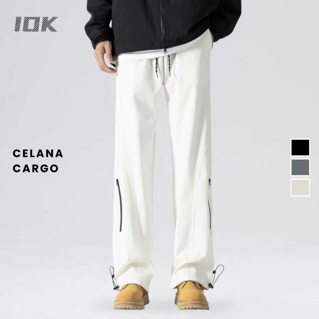 Jual IOK Celana Cargo Pria Pants Multifungsi Tahan Air Bernapas Cepat ...