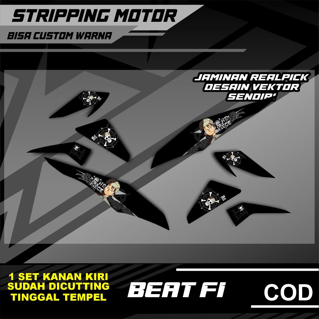 Jual STRIPPING MOTOR KEREN HONDA BEAT FI 2012 2013 2014 2015 2016 LUFFY ...