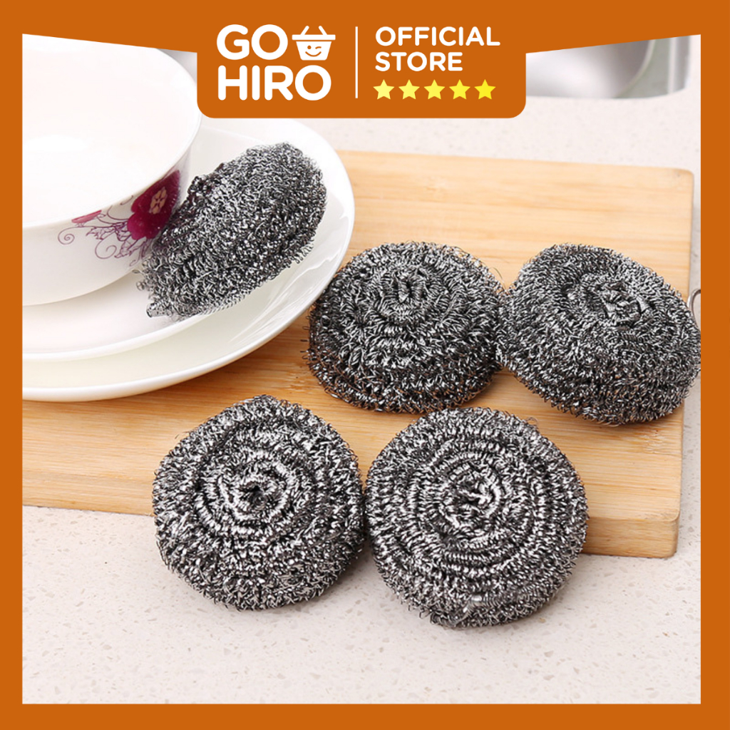 Jual SPONGE CUCI PIRING SPONGE KAWAT BUNDAR SABUT GOSOK STIWOL BULAT ...