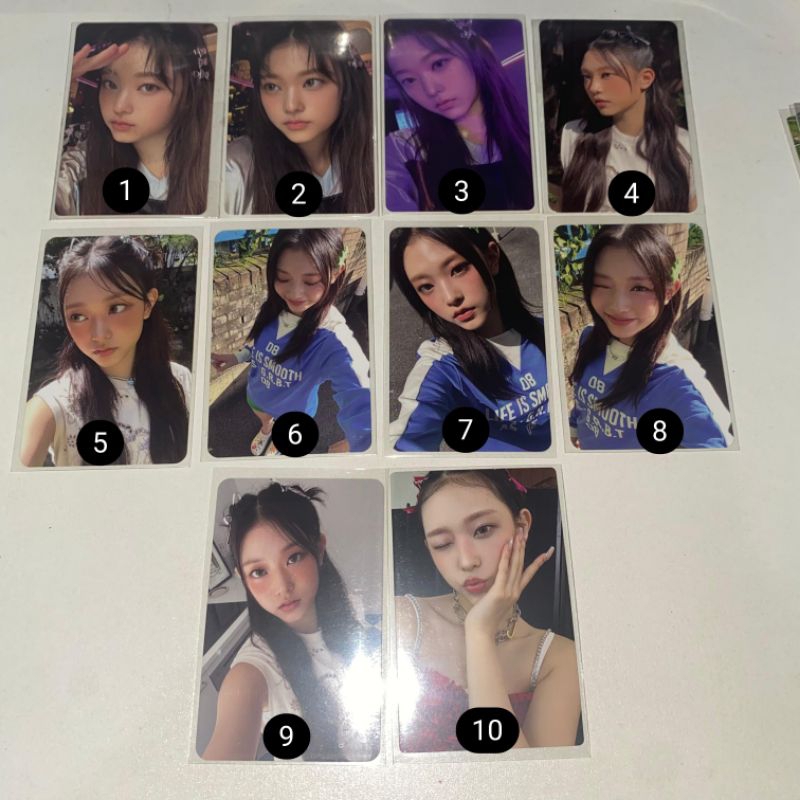 Jual PHOTOCARD OFFICIAL HYERIN NEWJEANS | Shopee Indonesia