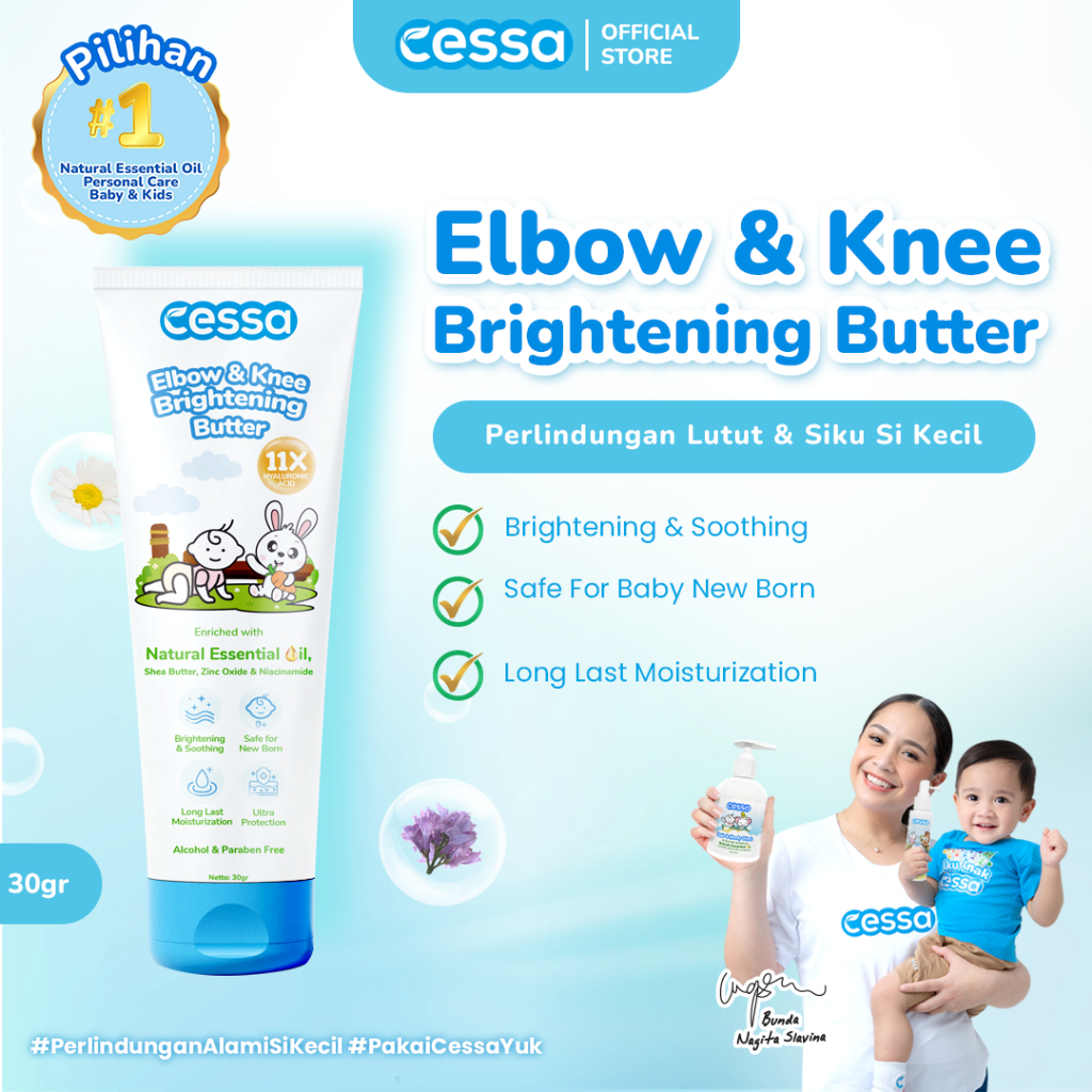 Jual Cessa Elbow & Knee Brightening Butter - Efektif Mencerahkan Dan Menghidrasi Kulit | Shopee ...