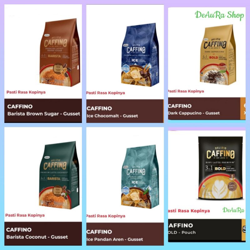 Jual Caffino 3 in 1 Kopi Latte Bold Dark Cappucino Barista Ice ...