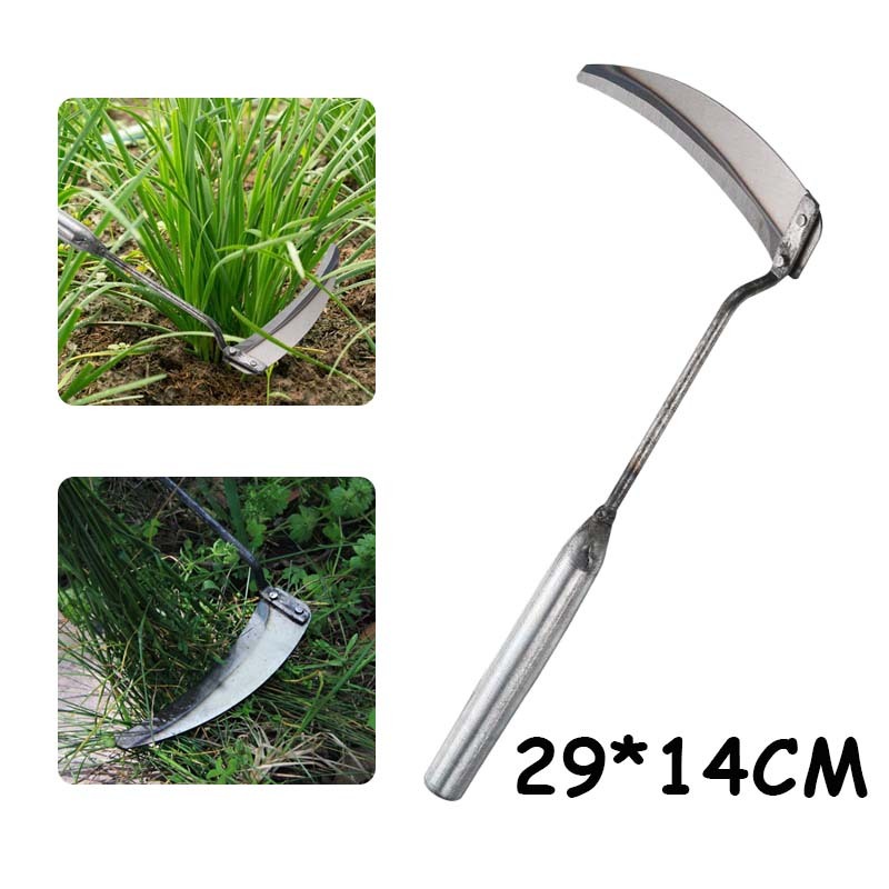 Jual Arit Kecil Rumput Alat Rumput Liar Steel Sabit Potong Rumput ...