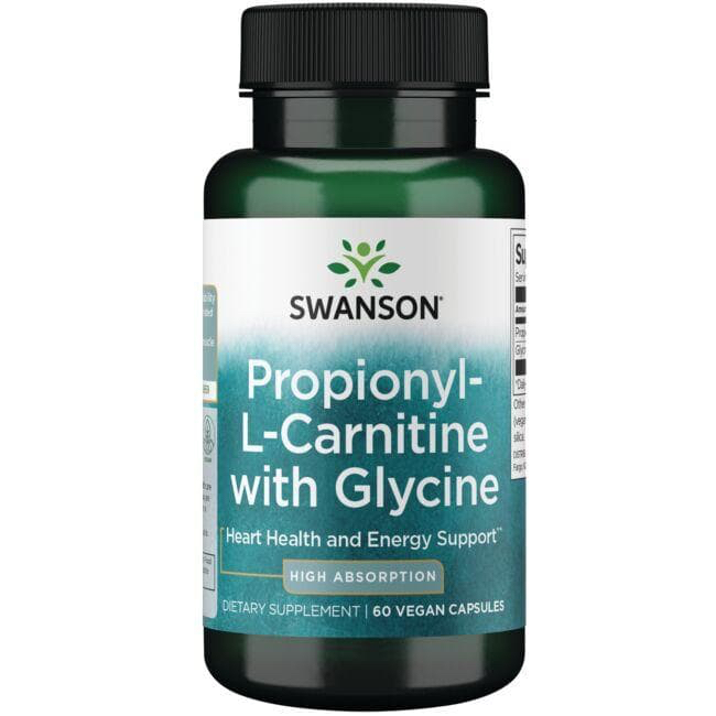 Jual Swanson Propionyl L-Carnitine with Glycine 60 Veggie Caps heart ...