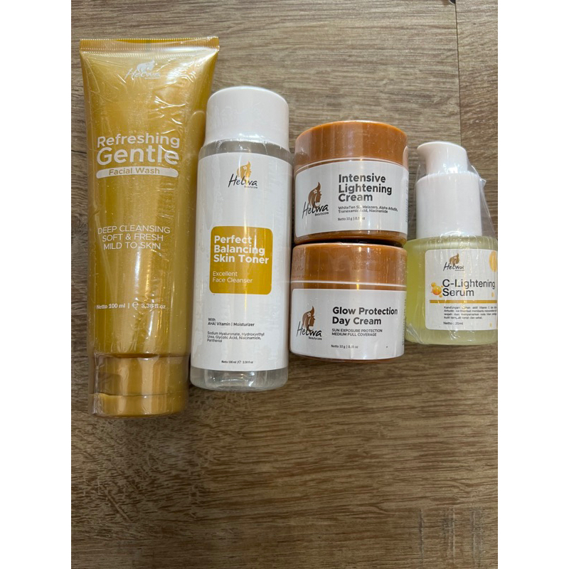 Jual PAKET GLOWING ULTIMATE / Paket Glowing Intensive HELWA BEAUTYCARE ...