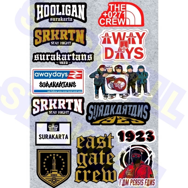 Jual STIKER SURAKARTANS PERSIS SOLO 1923 | Shopee Indonesia