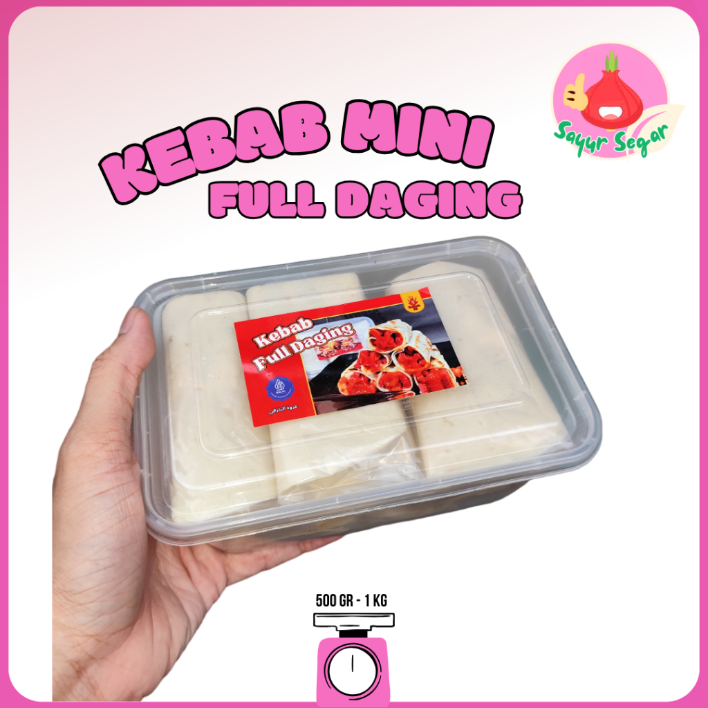 Jual Sayur Segar - Kebab Mini Full Daging Frozen 10 Pcs/Box | Shopee ...