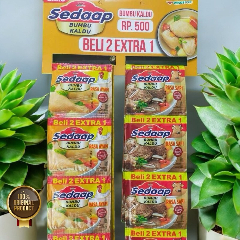 Jual Kaldu sedap rasa Ayam & Sapi 1 Karton / 1 Dus | Shopee Indonesia