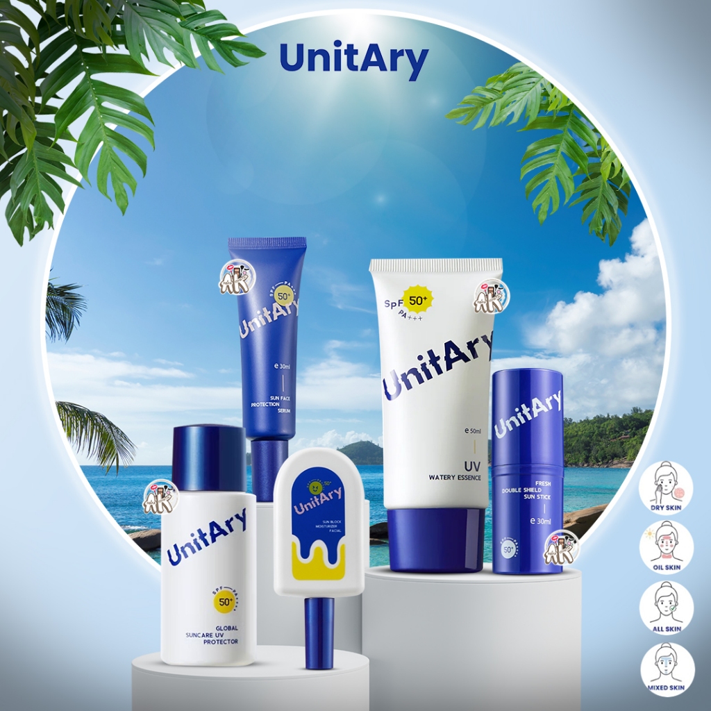 Jual UNITARY SUNSCREEN SPF 50 PA++++ FOR ALL SKIN SOLUTIONS SERIES ...
