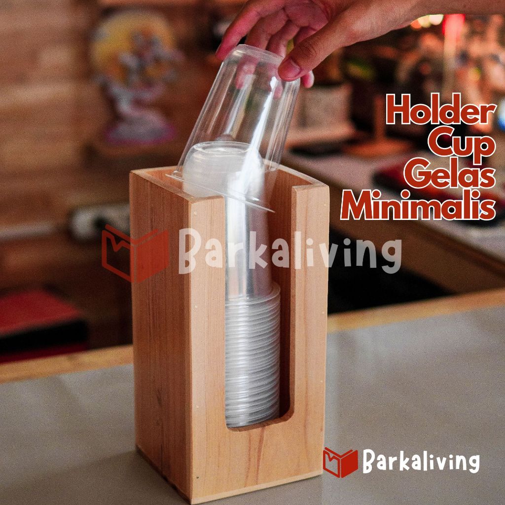 Jual Rak Gelas Plastik Single Cup Holder Dispenser Organizer Paper Cup ...