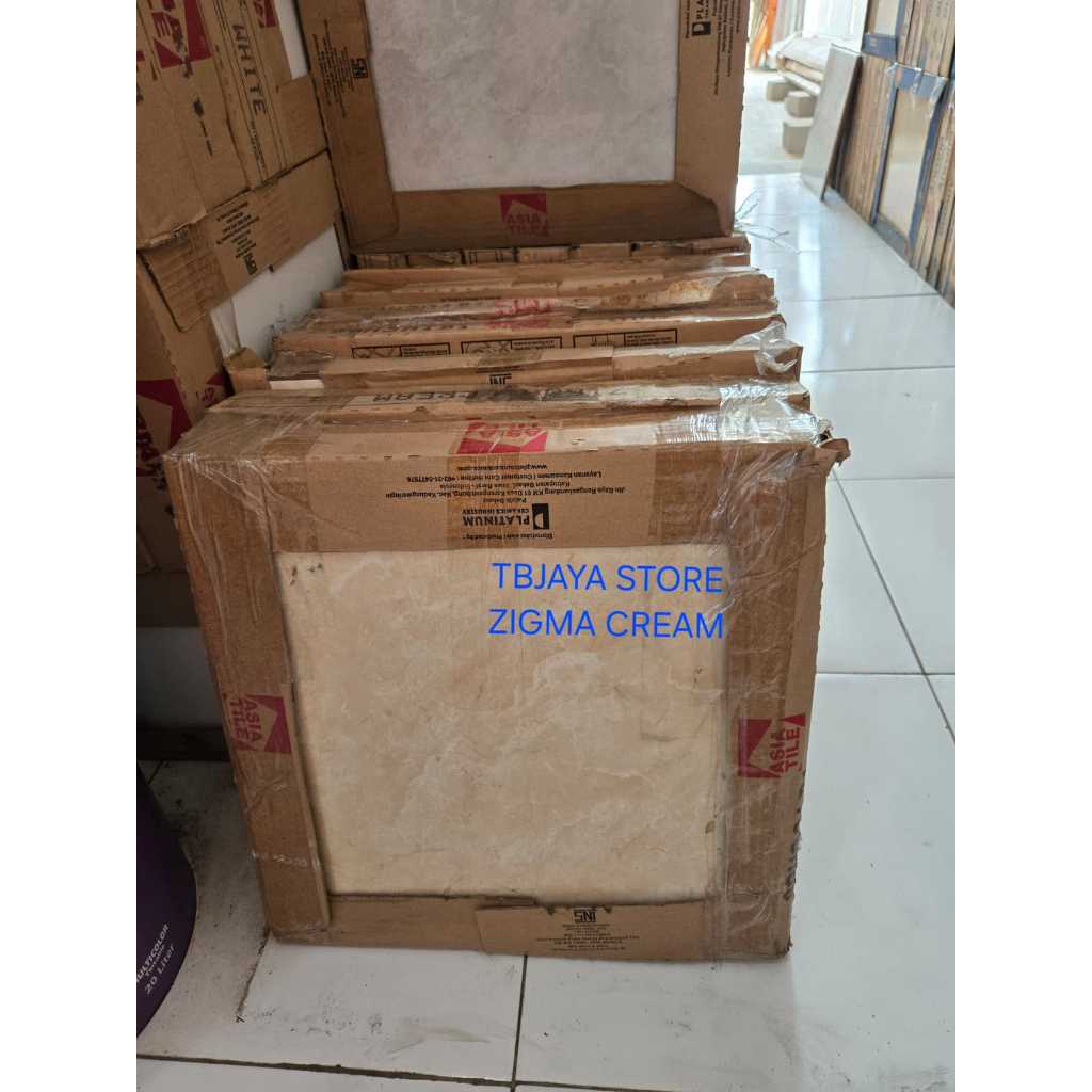 Jual KERAMIK LANTAI AWAN AWAN ABU CREAM 40 X 40 ZIGMA CREAM ZIGMA GREY ...