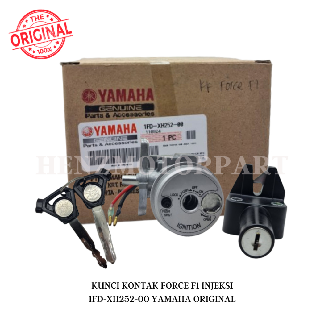 Jual KUNCI KONTAK FORCE F1 INJEKSI 1FD-XH252-00 YAMAHA ASLI / ORIGINAL ...