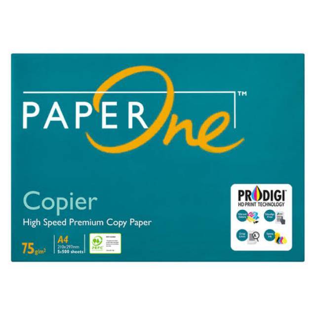 Jual Kertas HVS 75 A4 Paperone - BAK - Kertas HVS A4 Paper One / Rim ...