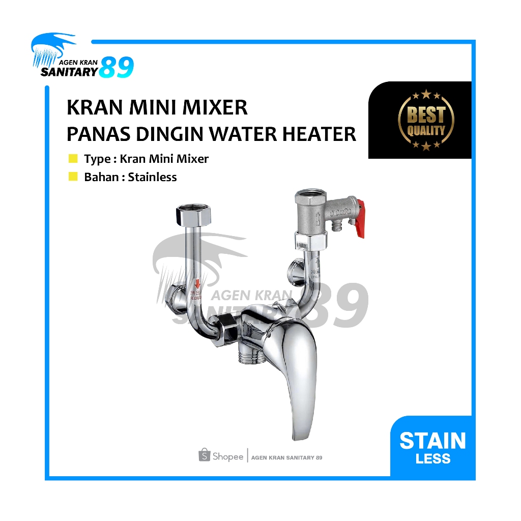 Jual KRAN MINI MIXER PANAS DINGIN/KRAN MINI MIXER WATER HEATER/KRAN ...