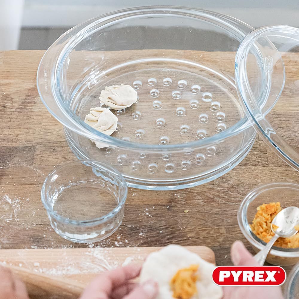 Jual PYREX Glass Steamer / Kukusan Kaca | Shopee Indonesia
