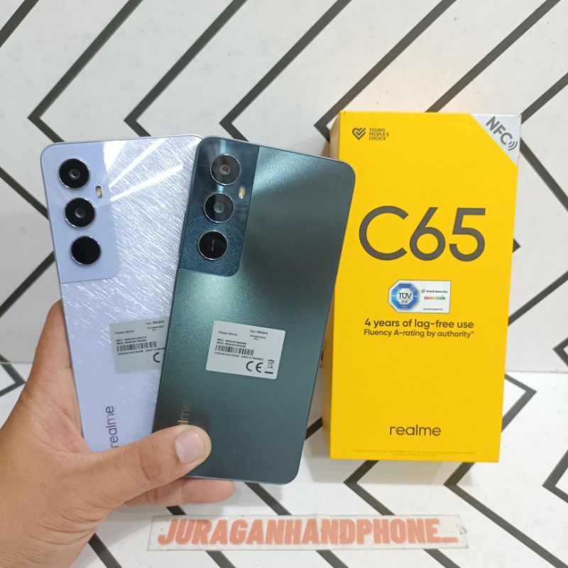 Jual REALME C65 8/128GB 8/256GB HP BEKAS SECOND FULLSET | Shopee Indonesia