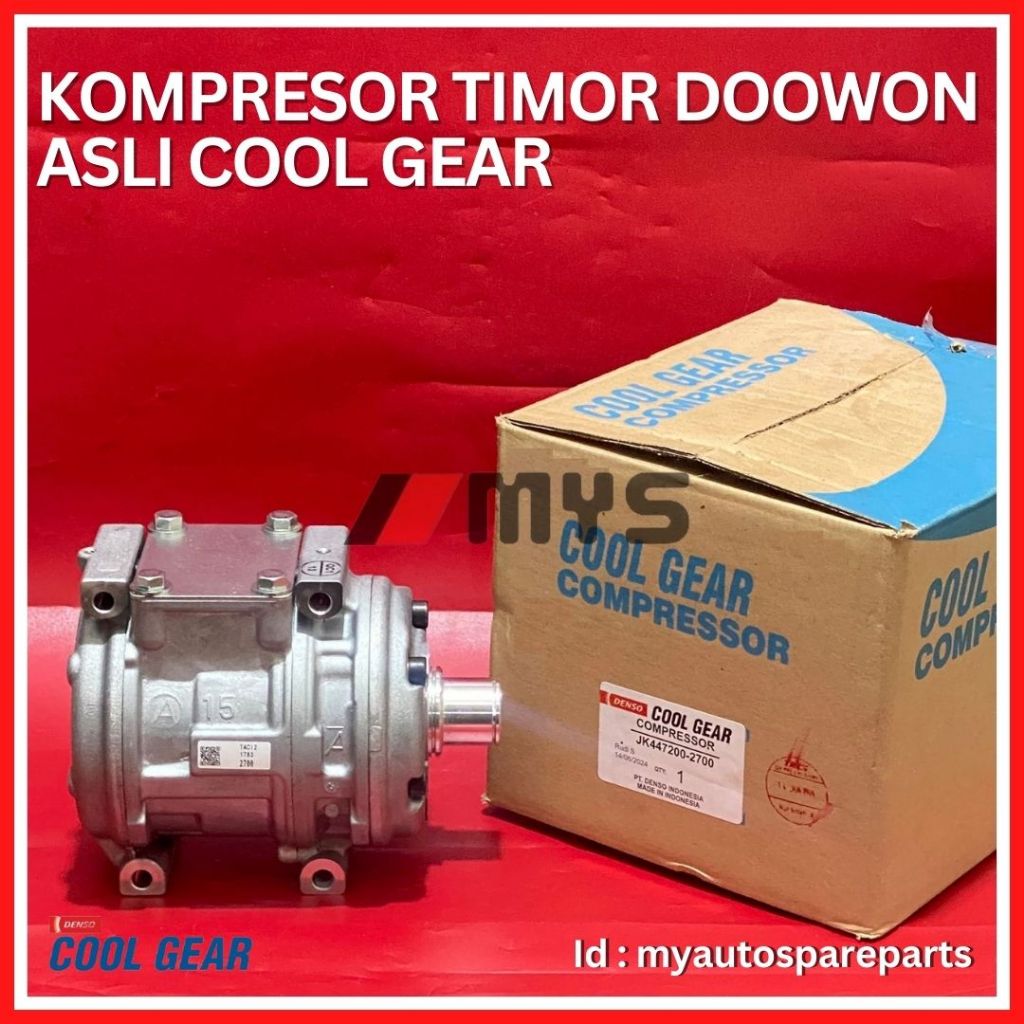 Jual COMPRESSOR AC Mobil TIMOR Doowon KOMPRESOR ASLI DENSO COOL GEAR ...