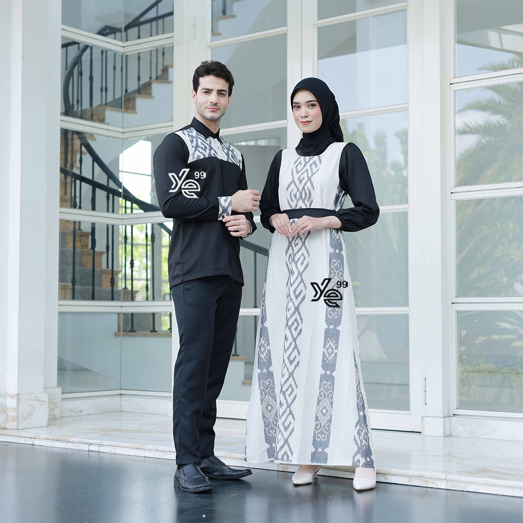 Jual [READY STOCK] Set couple baju prewed, couple ethnic sumbawa ...