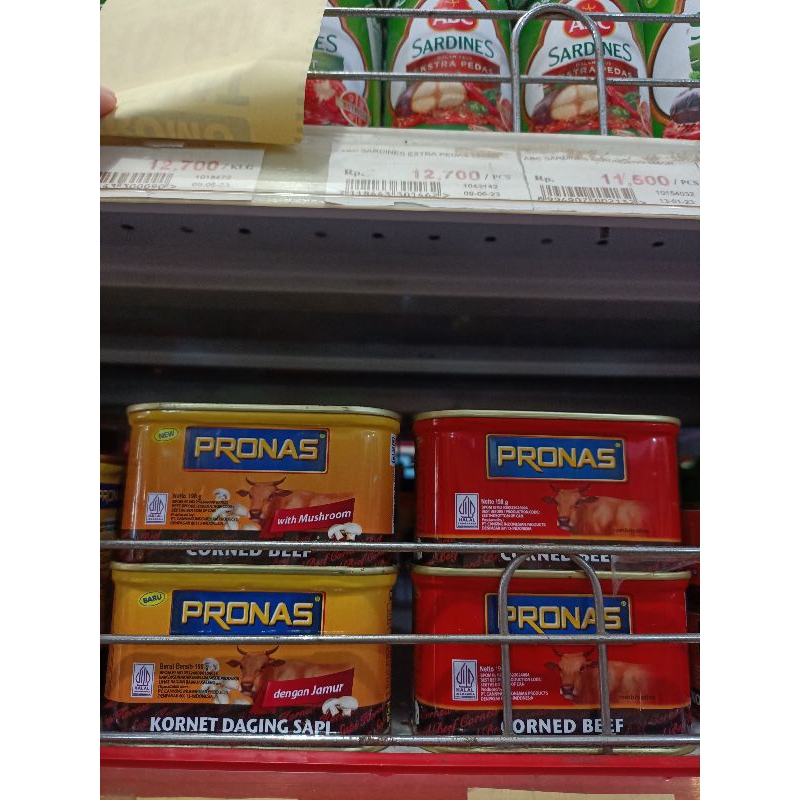 Jual Pronas Corned Beef 198gram All Variant | Shopee Indonesia