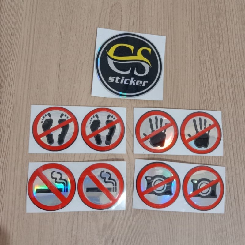 Jual sticker cutting dilarang merokok stiker dilarang merokok | Shopee ...